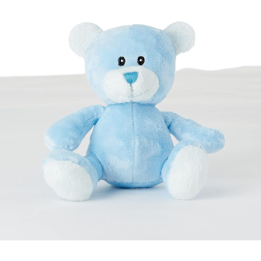 Teddy Bear - Small Blue Teddy - 15cm(6") - babyboxshop.com